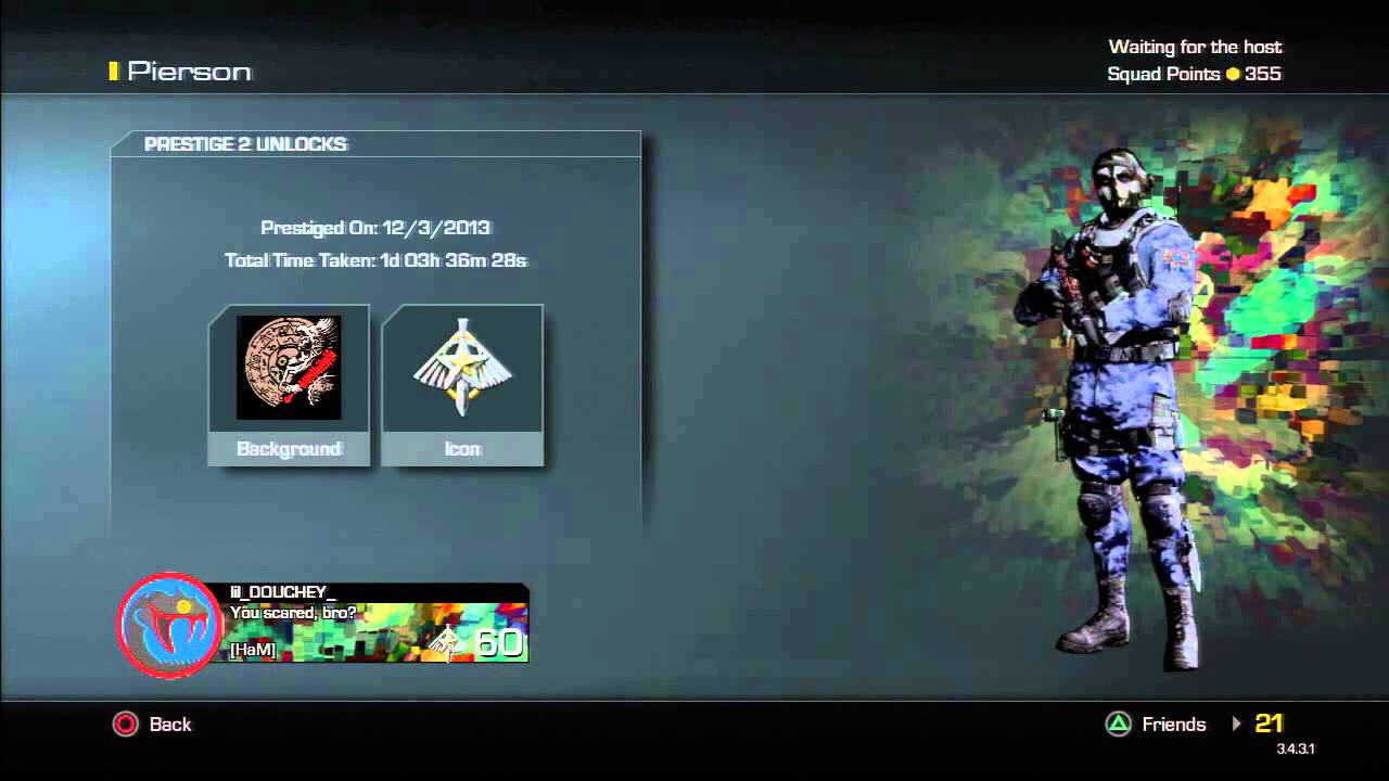 Cod Ghosts - RTC Prestige 1 Stats - YouTube