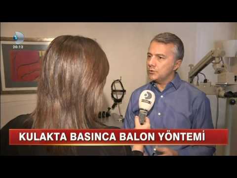 Östaki tüpünü balon ile genişletme ameliyatı