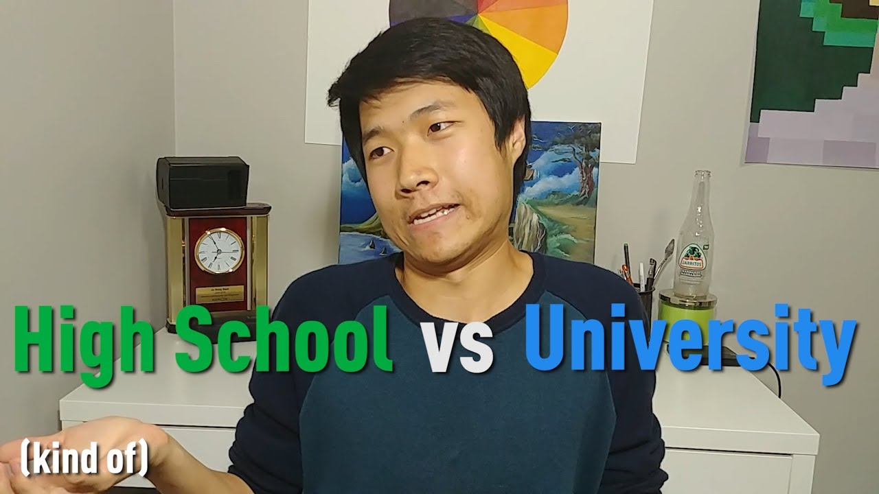 High School vs University - YouTube