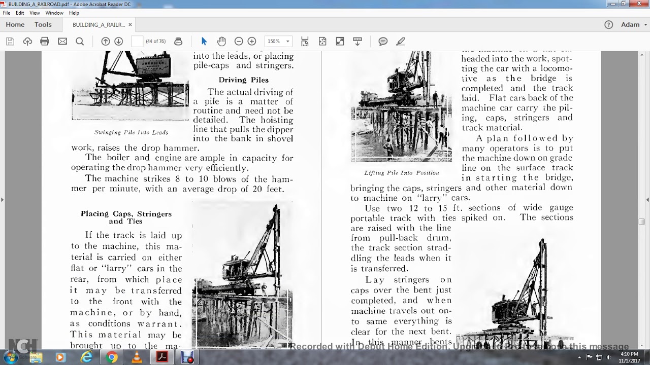 BUILDING A RAILROAD AMERICAN RAILROAD DITCHER PART2 - YouTube