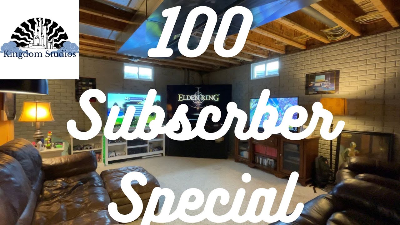 100 SUBSCRIBER SPECIAL!!!!!!!!! Game Room Tour. - YouTube