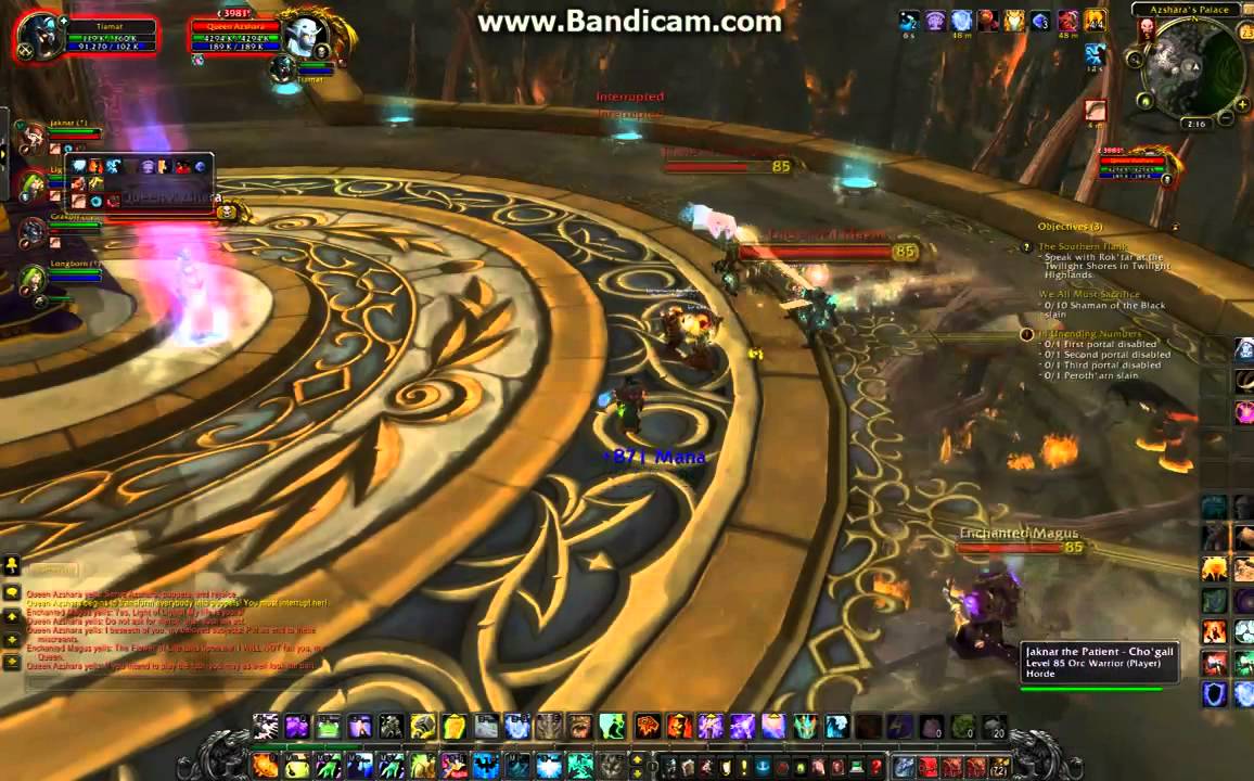 WoW MoP: Well of Eternity - Queen Azshara (Boss Series #6) *HD* - YouTube