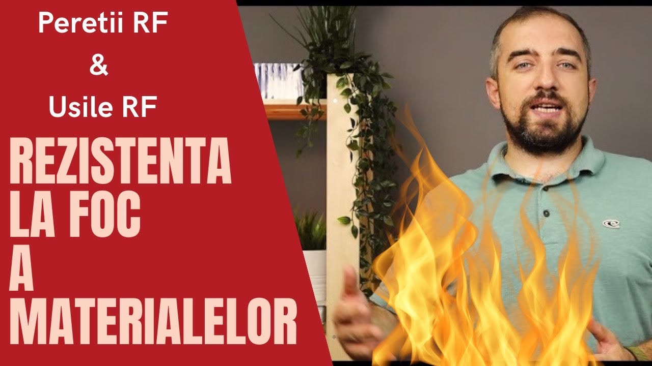 Rezistenta la Foc a materialelor - Peretii RF si Usile RF - YouTube