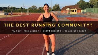 My FIRST track session!! 🚀