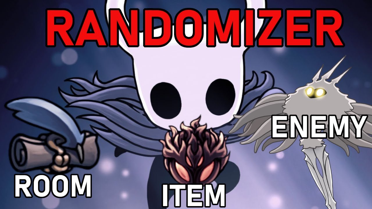 Hollow Knight Triple Randomizer | Room Item Enemy Run - YouTube