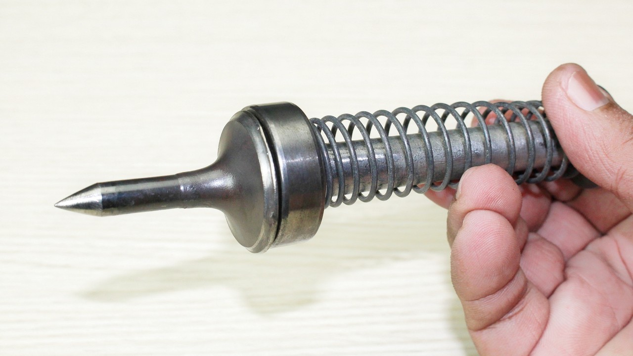 DIY Center Punch Tool – Mark Drill Spots Like a Pro! - YouTube