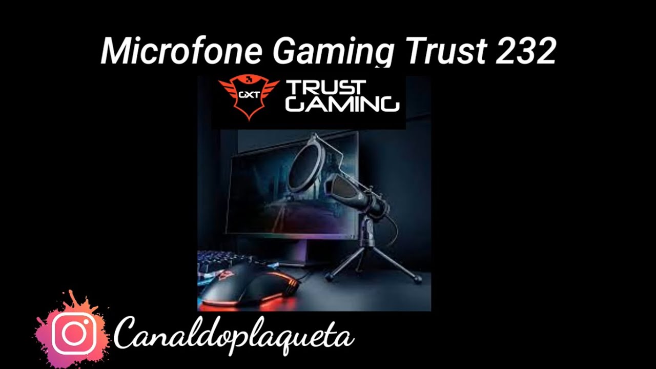 MICROFONE USB BARATO | TRUST GXT 232 MANTIS | UNBOXING - YouTube