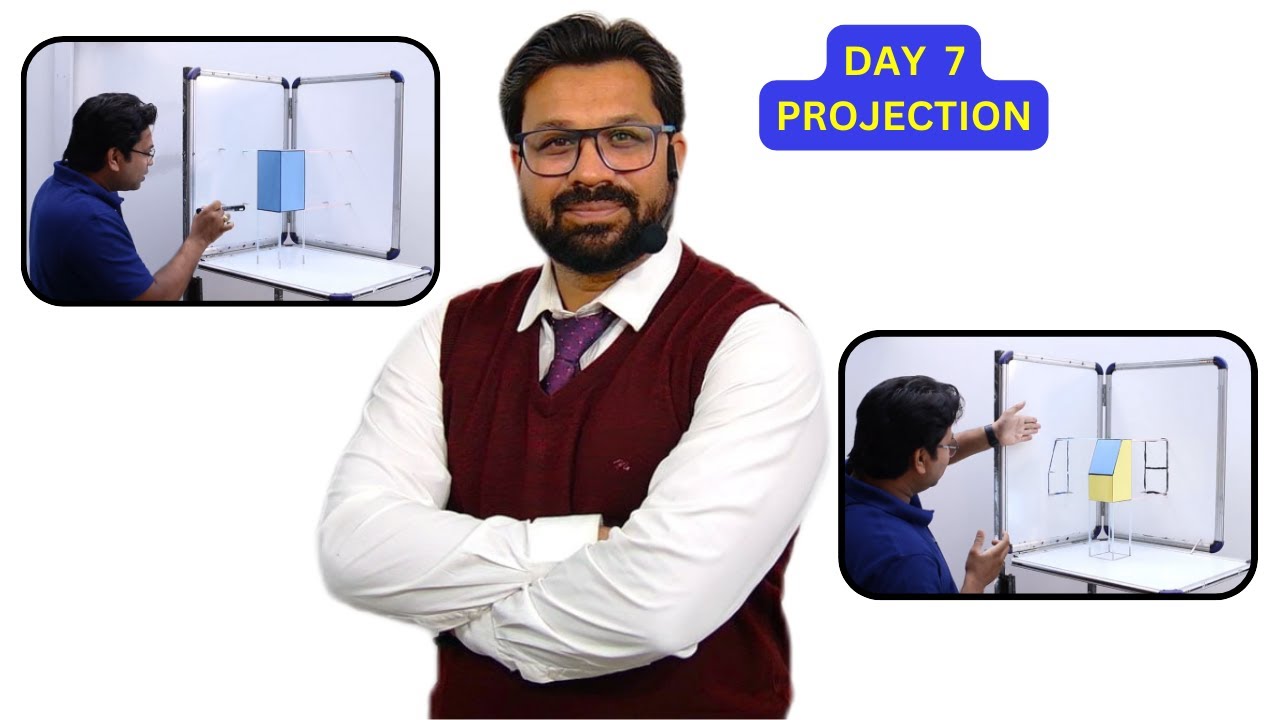 Orthogaphic Pojection Basics | Engineering Graphics complete course in ...