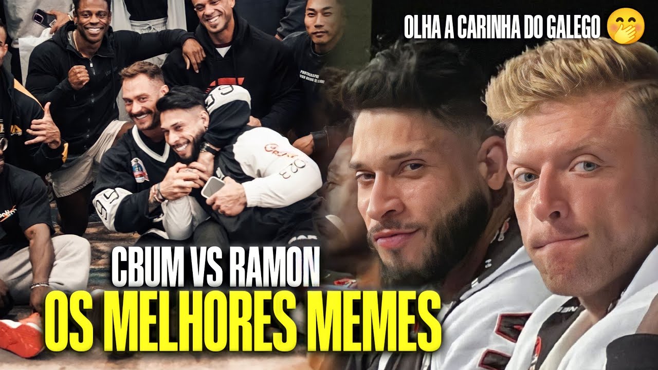 CBUM🍁 VS RAMON 🦖 - OS MELHORES MEMES PRÉ MR.OLYMPIA | MUSCLECORTES ...