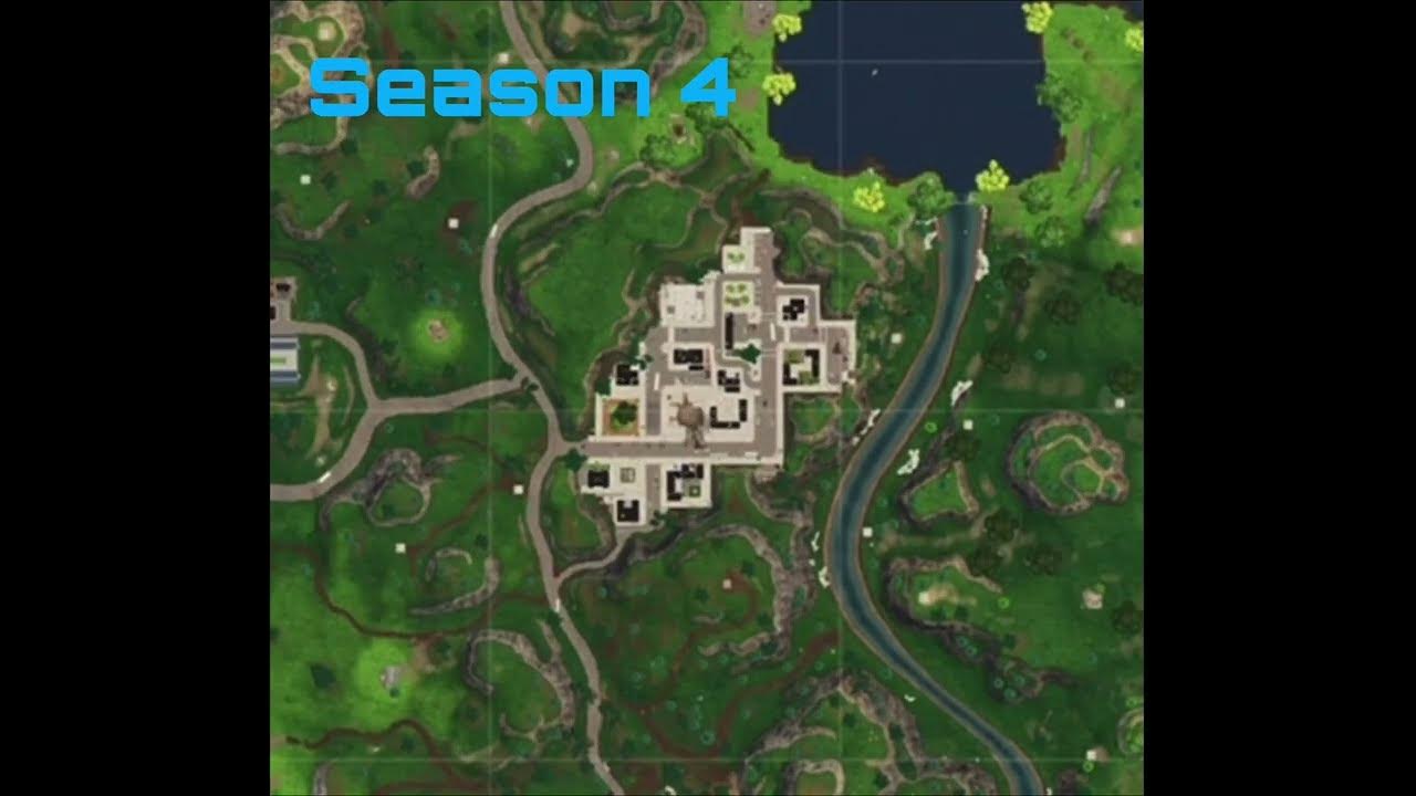 The Entire Evolution of Tilted Towers! Chapter 1: Season 1 - Chapter 4: Season OG - YouTube