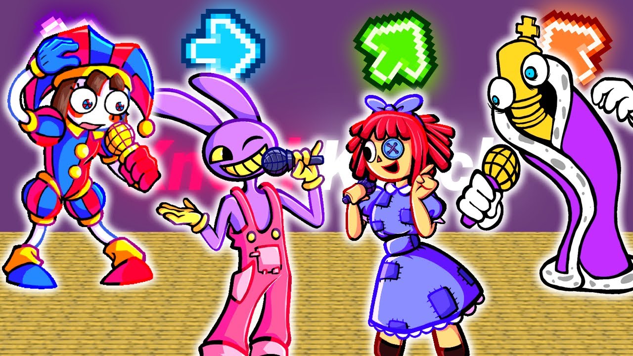 FNF Character Test | Gameplay VS Playground | The Amazing Digital ...