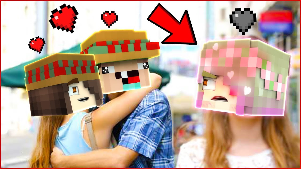 ¡MI NOVIA PIENSA QUE LA ENGAÑO! 😳💔 ¡AMOR EN MINECRAFT! 💑 - YouTube