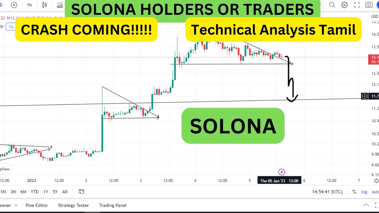 SOLONA UPDATE | CRASH COMING | TECHNICAL ANALYSIS TAMIL | Crypto Jungle ...