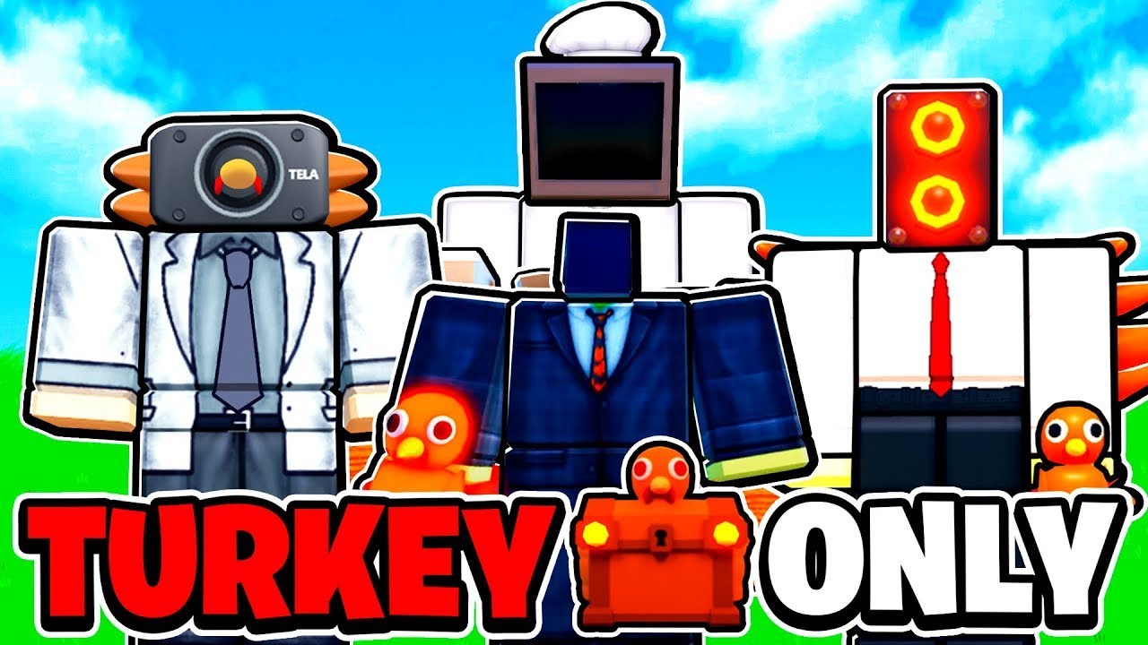 Играю Только За Turkey Персонажей TTD Toilet Tower Defense - YouTube