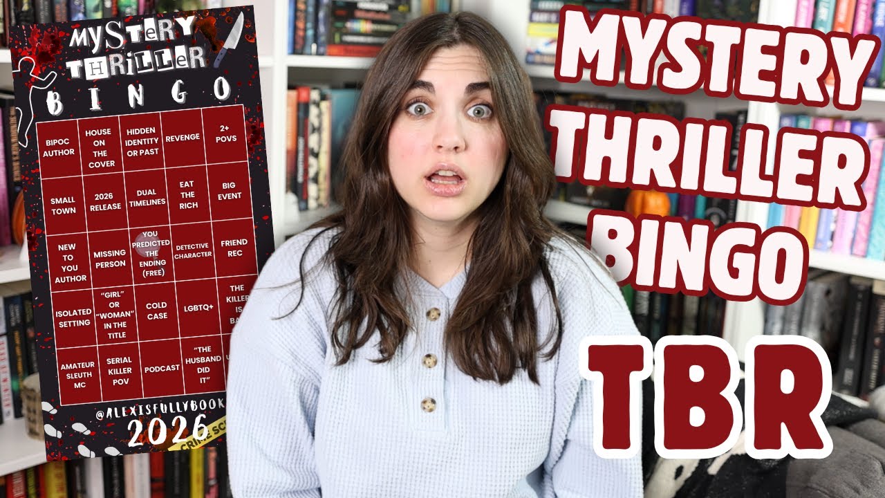 mystery thriller bingo tbr 😱anticipated thriller books I want to ...