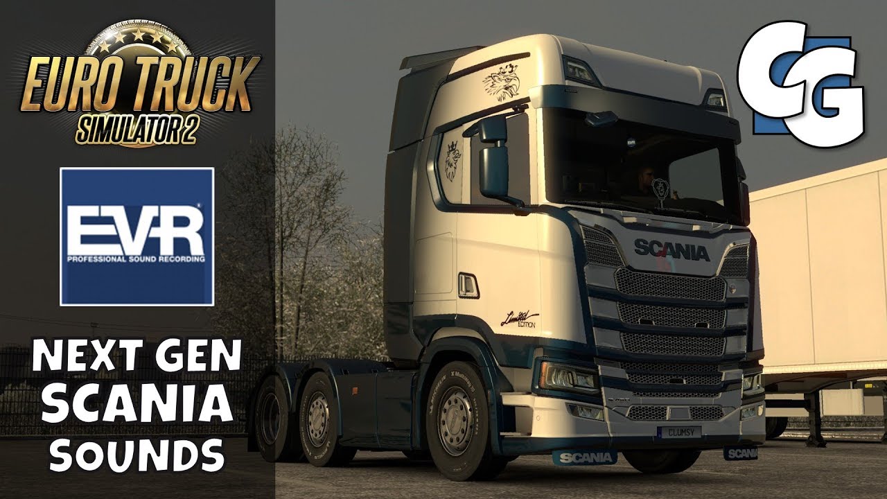 Mod Spotlight - EVR Next Gen Scania Sounds - ETS2 1.33 - YouTube