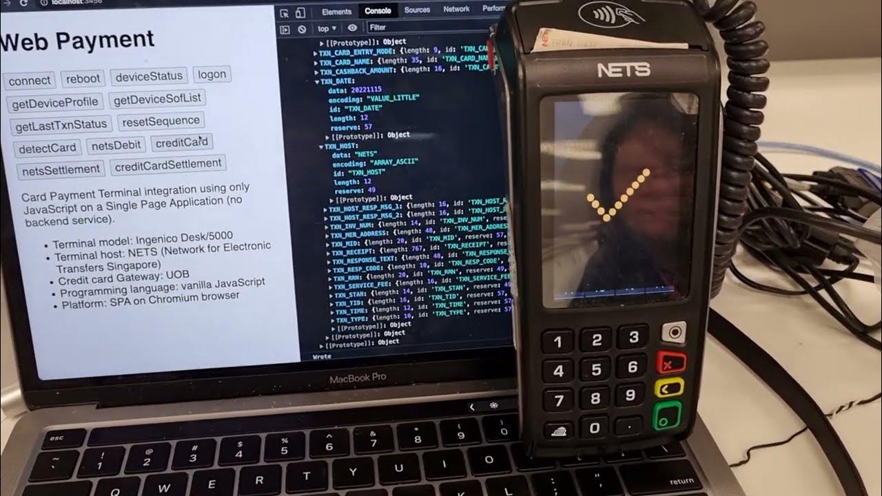 Visa Mastercard payment using JavaScript API - YouTube