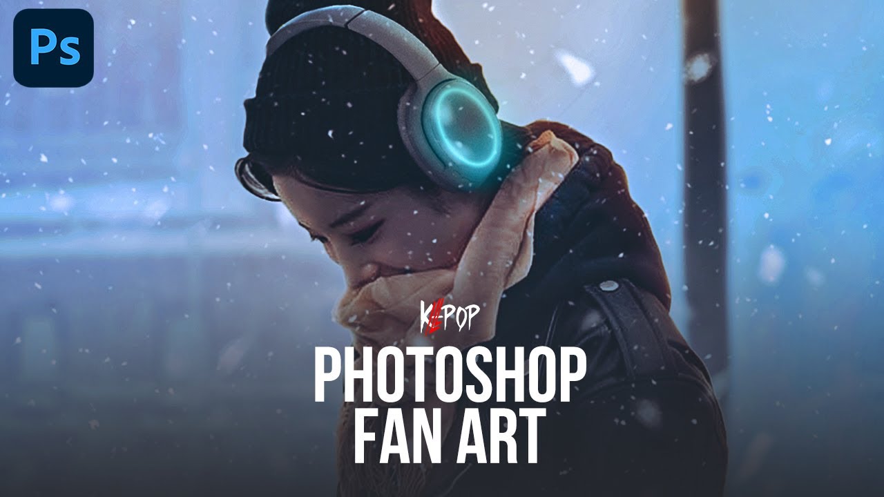 Guide to create your first fan art with Photoshop - YouTube