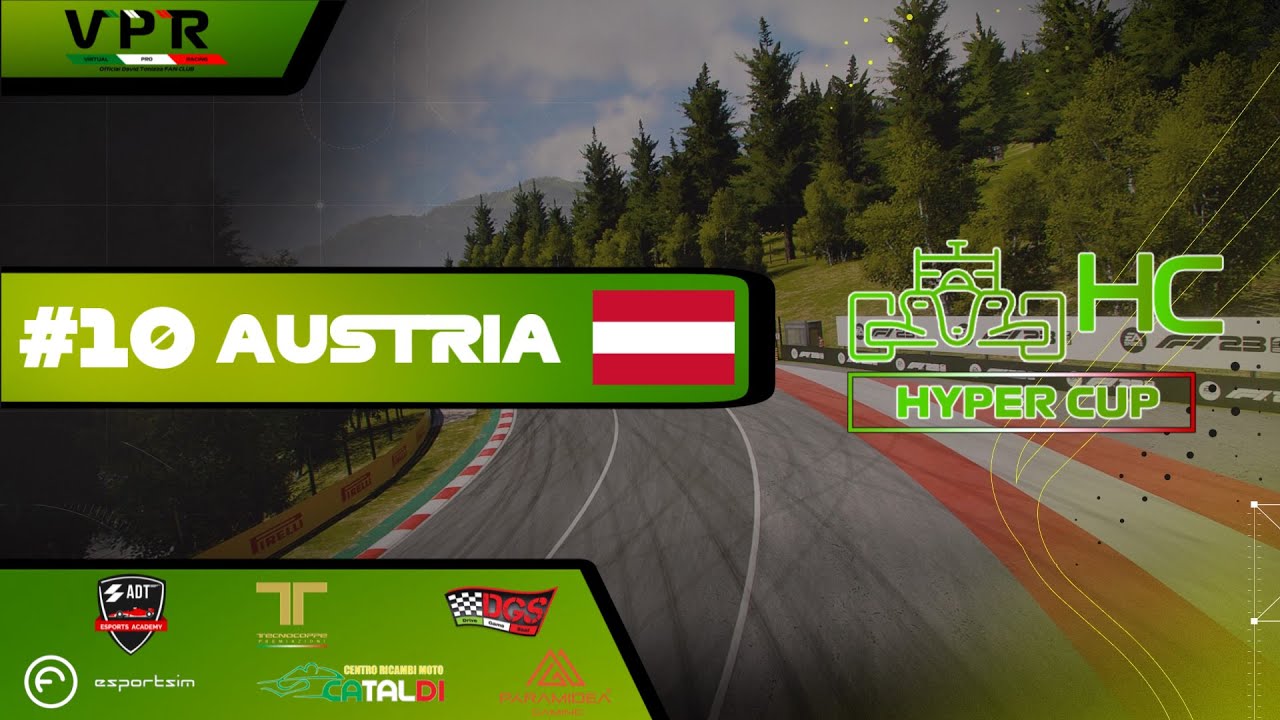 HYPER CUP | F1 23 | ROUND 10 | GP AUSTRIA | VPR - YouTube