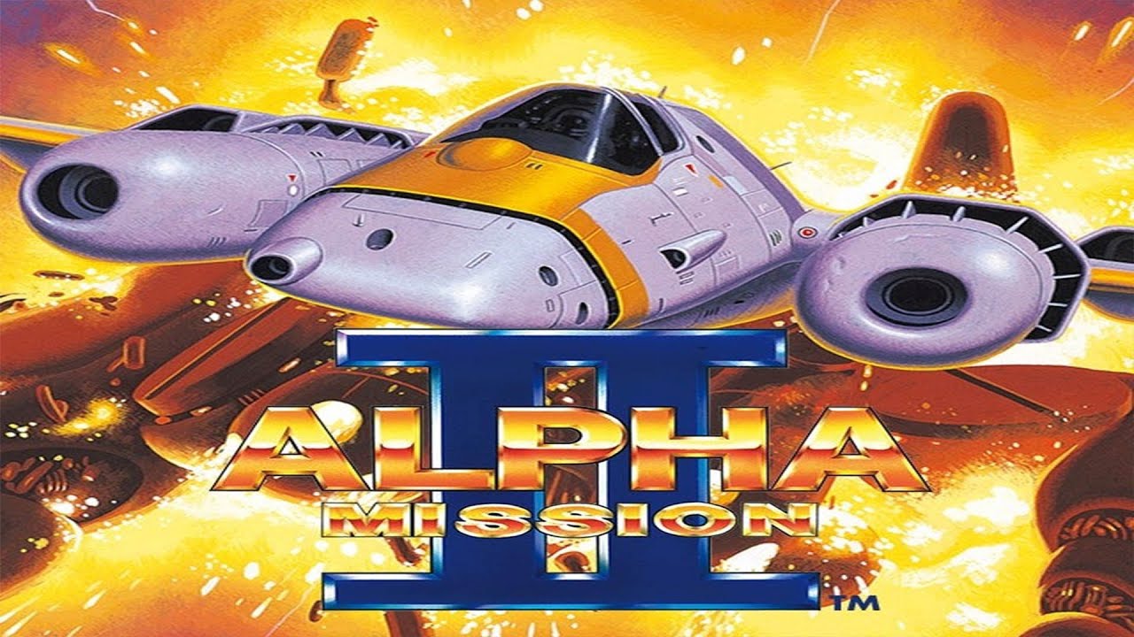 Alpha Mission II Gameplay PSP - YouTube