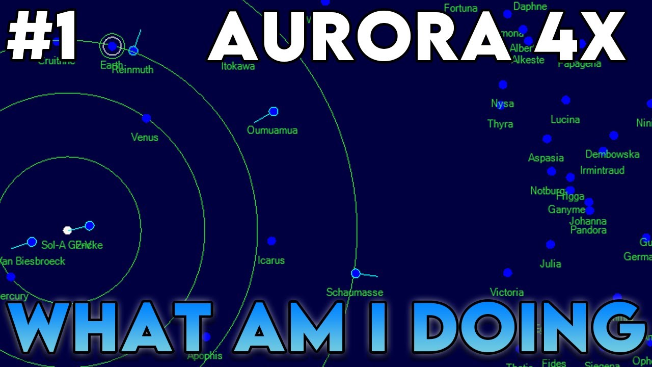 [Aurora 4x] this is the least streamable game. first time playthrough - YouTube