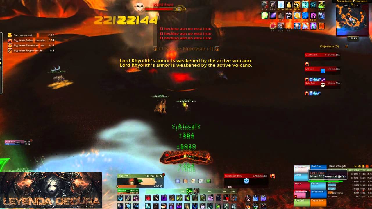 Lord Rhyolith - The Firelands 10 NM (Hunter PoV) - YouTube