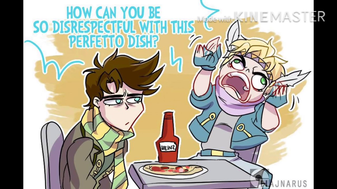 Joseph and Ceasar Comics (JJBA Comics) - YouTube