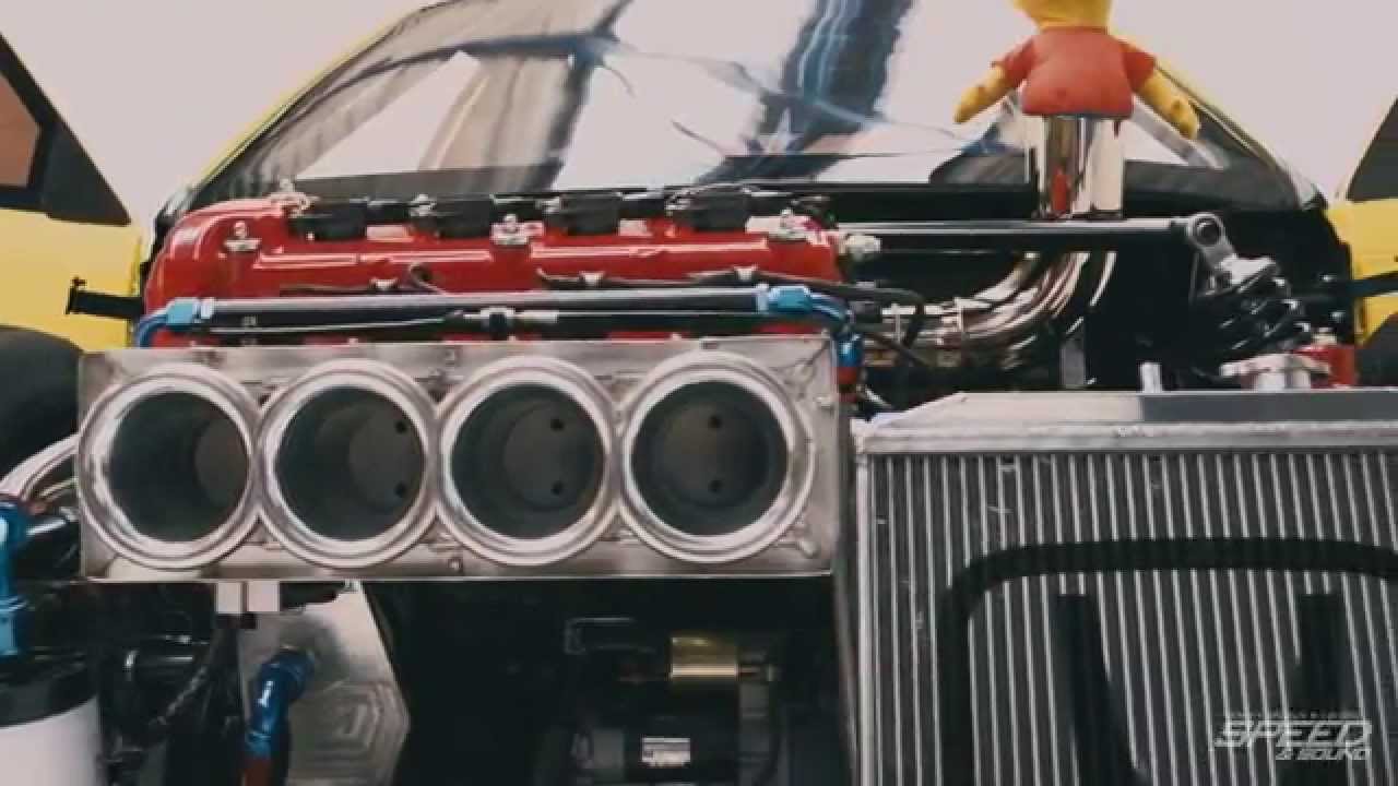 Honda Civic Ek9 K series Powered Drag Car - King K - YouTube