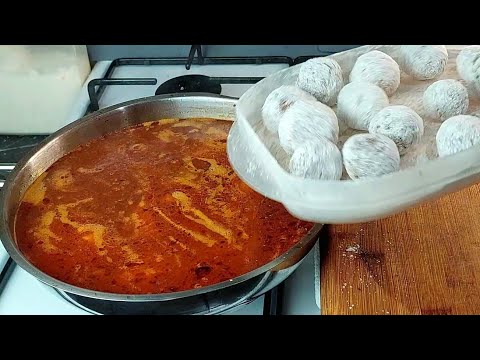 Eski Esnaf Yemeği lokantacı Kadir ustanın sulu köfte tarifi/  Ana yemek lezzetli Sulu yemek tarifi