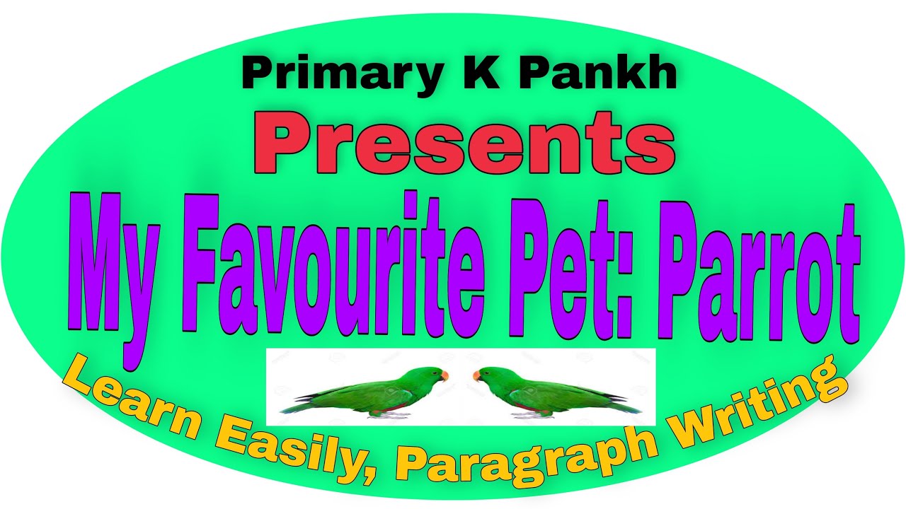 My favourite Pet: Parrot (Paragraph Writing) 10 Lines on Parrot ...