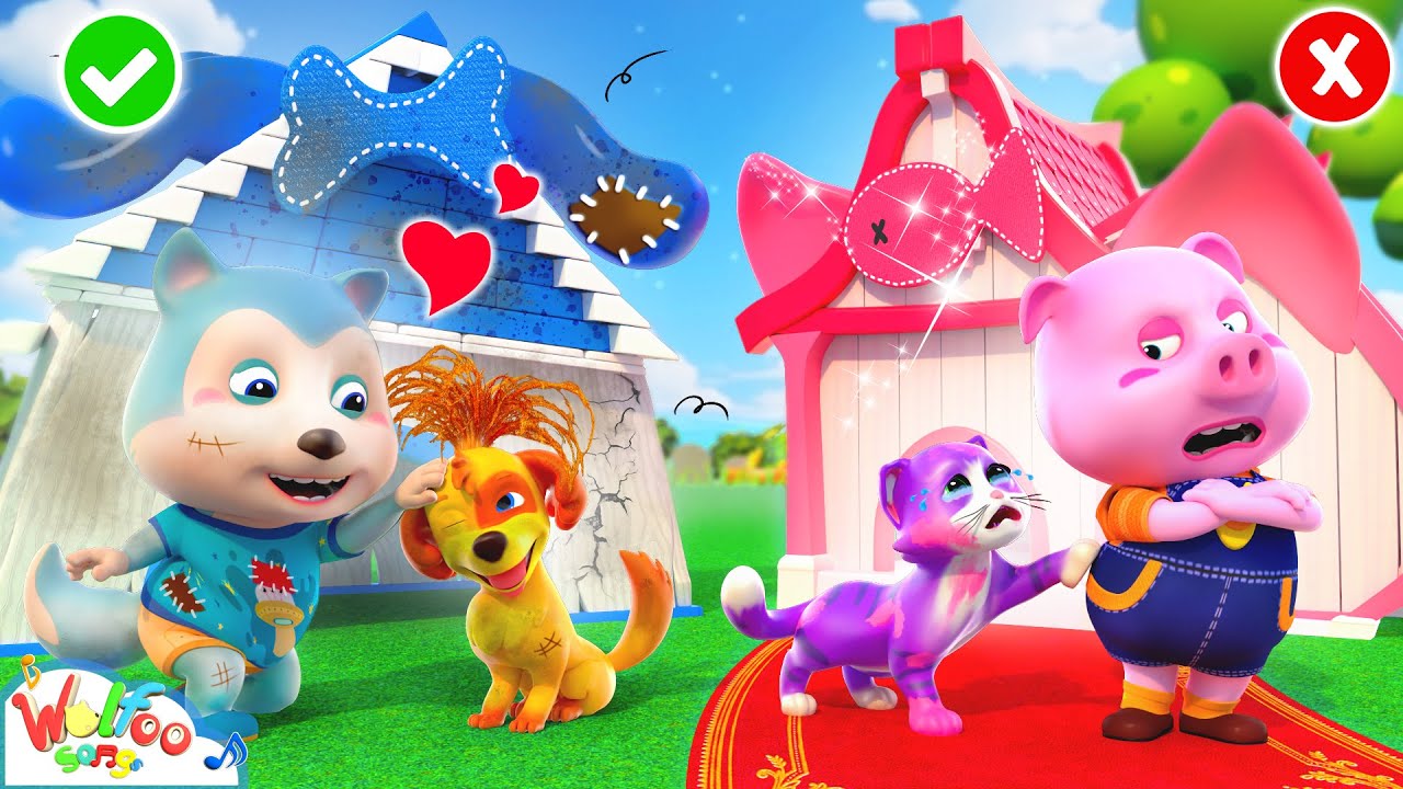 Be Kind to Your Pet! My Pet vs Your Pet Song | More Puppy Song ...