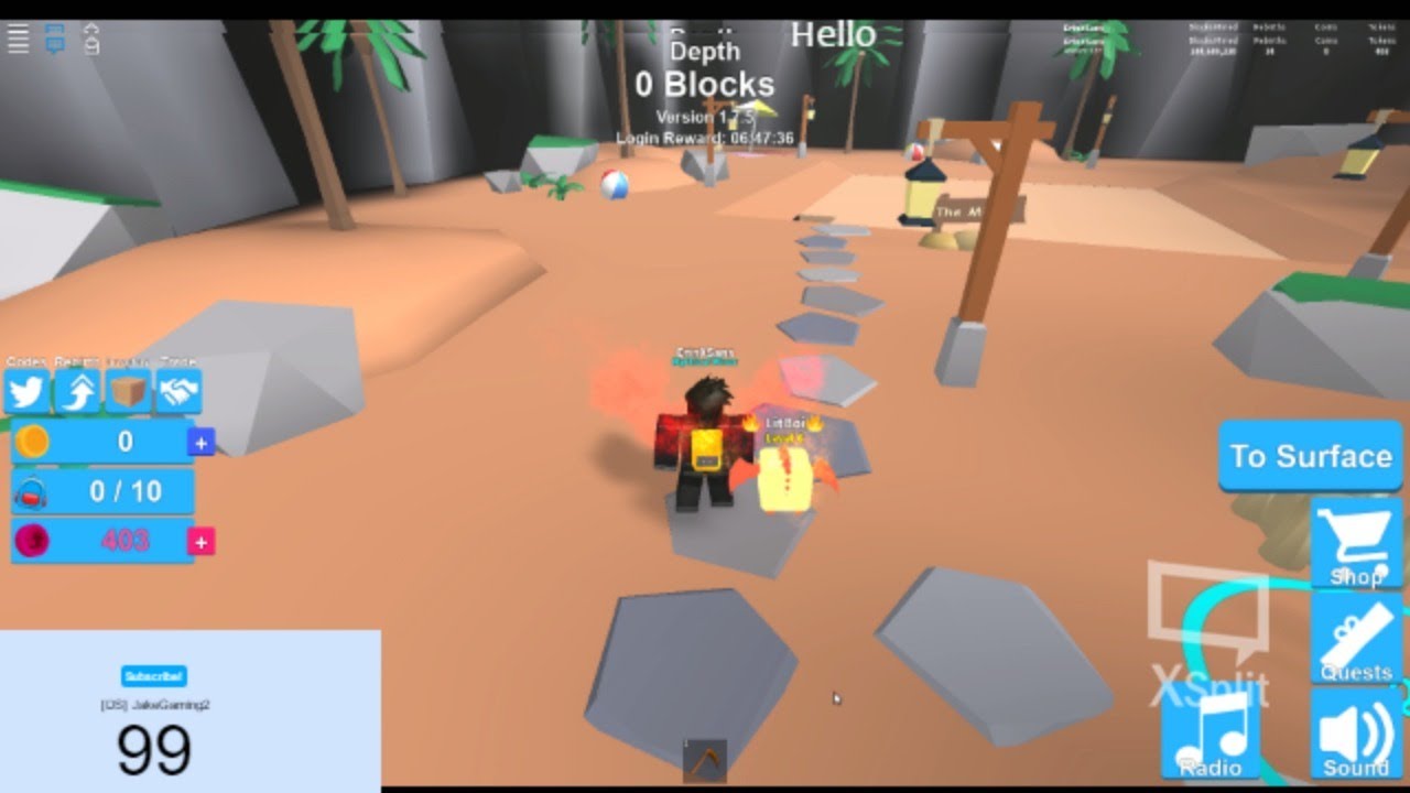 Mining Simulator Beach *QUESTS* - YouTube