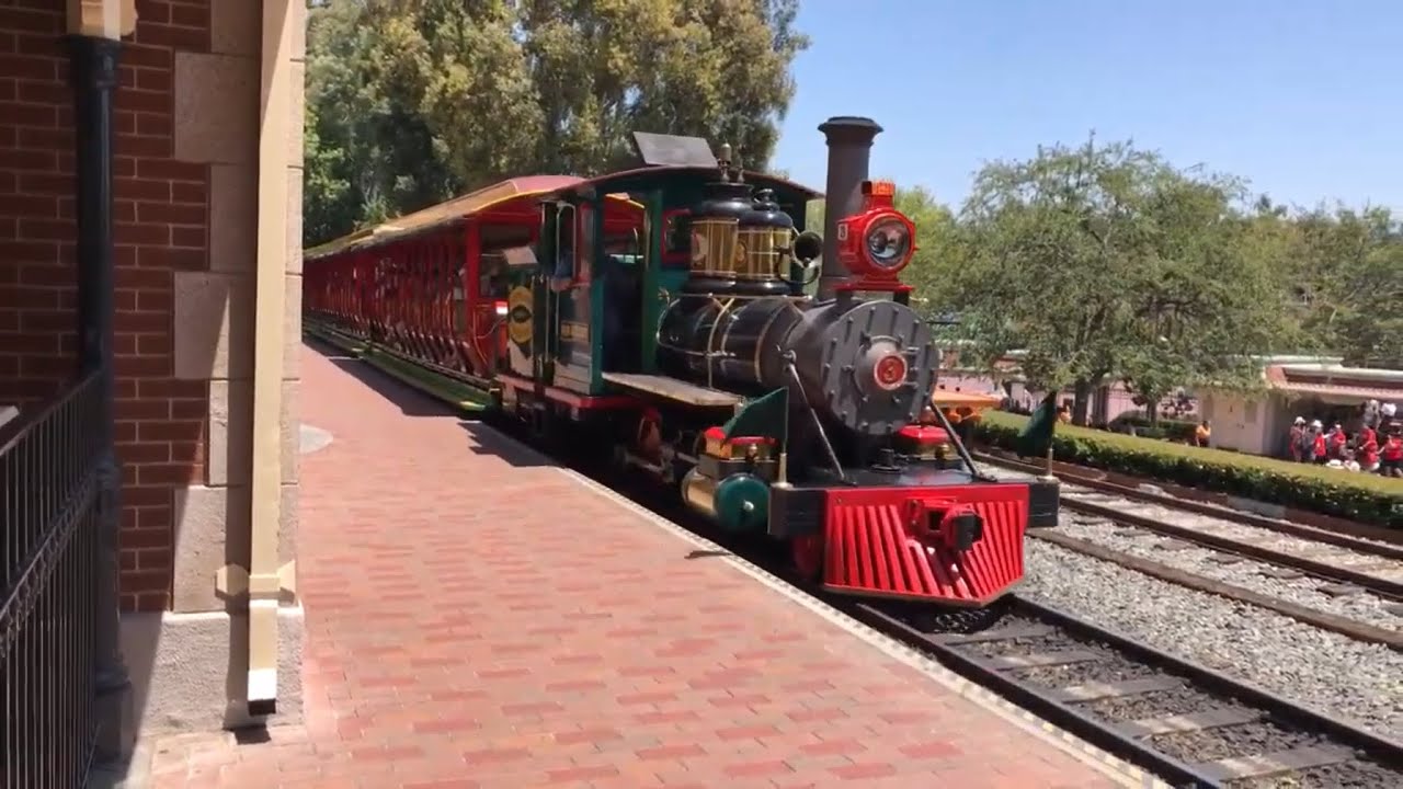 Disneyland Railroad Cab Ride CK holiday holiday 4 no Lily Bell - YouTube