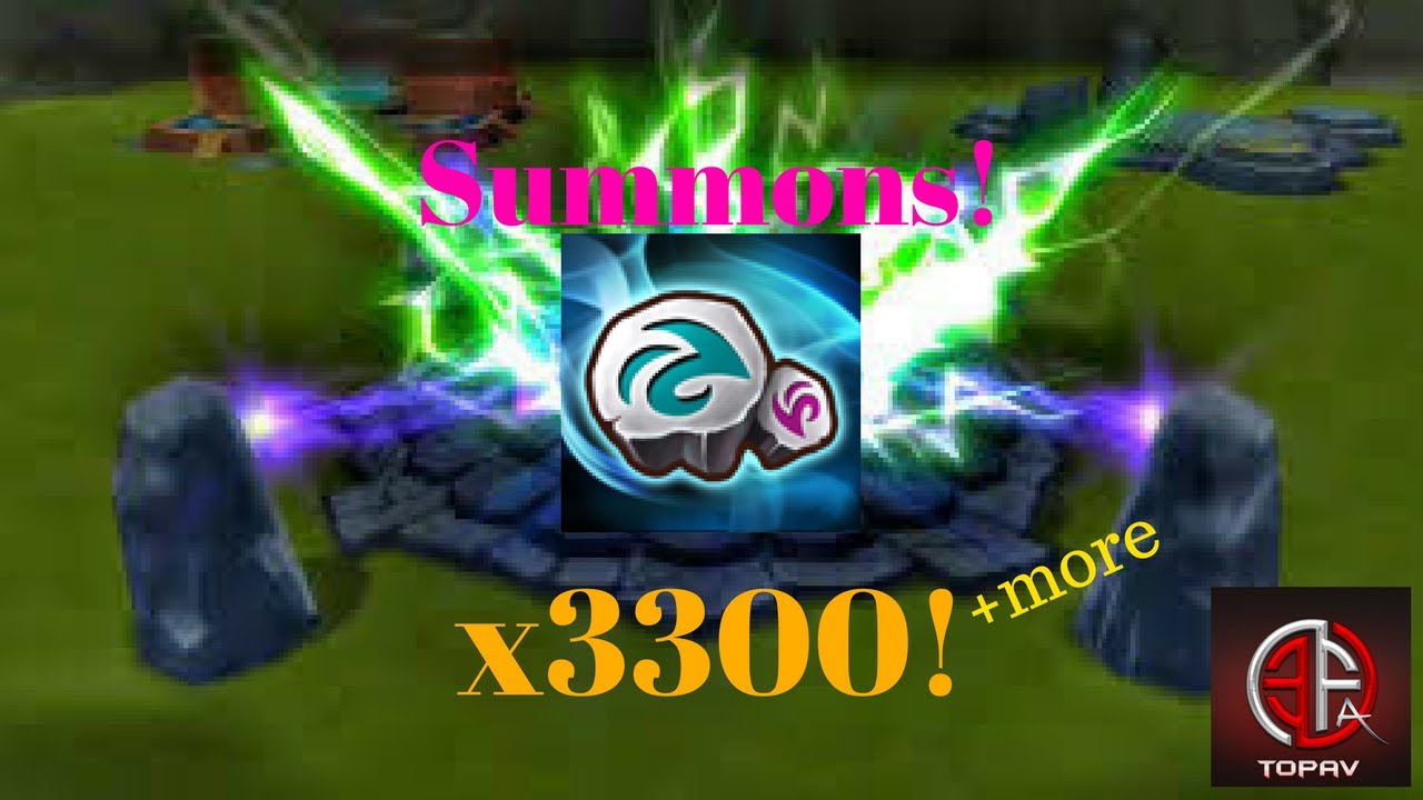 Summoners War | Over 3 THOUSAND summon stones + MORE! - YouTube