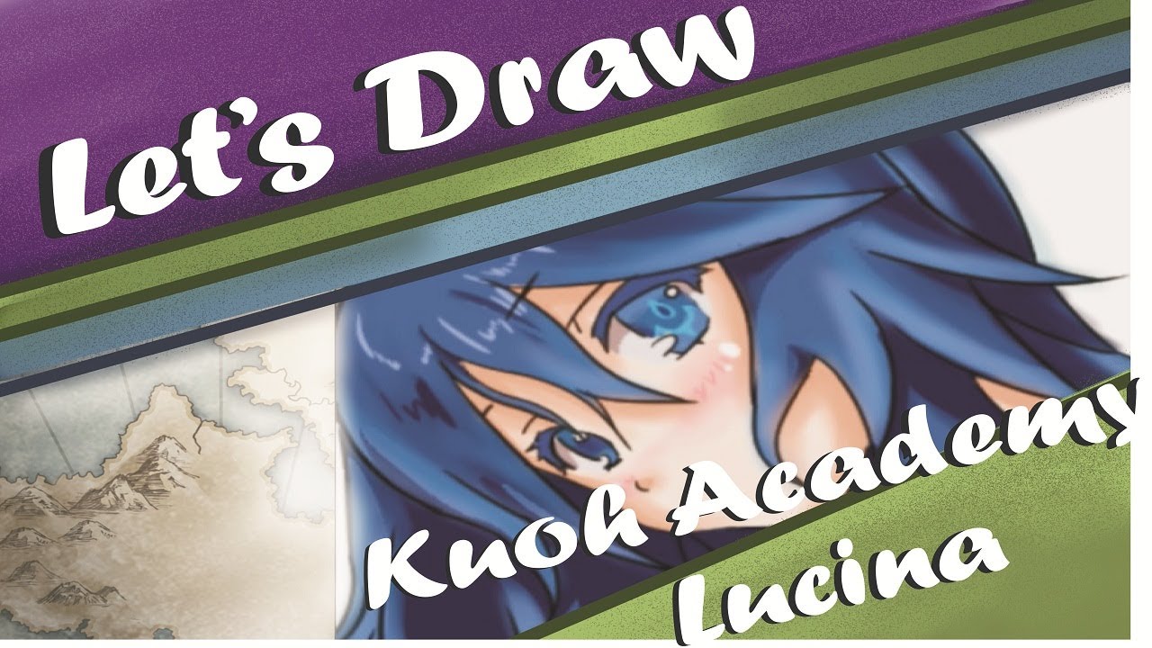 Let's Draw : Lucina in Kuoh Academy Uniform ( highschool DXD) - YouTube
