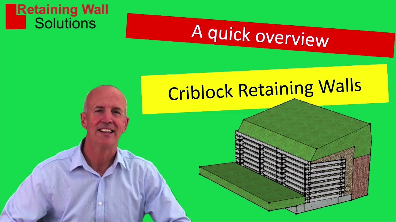 Criblock Retaining Wall Solutions : A quick overview - YouTube