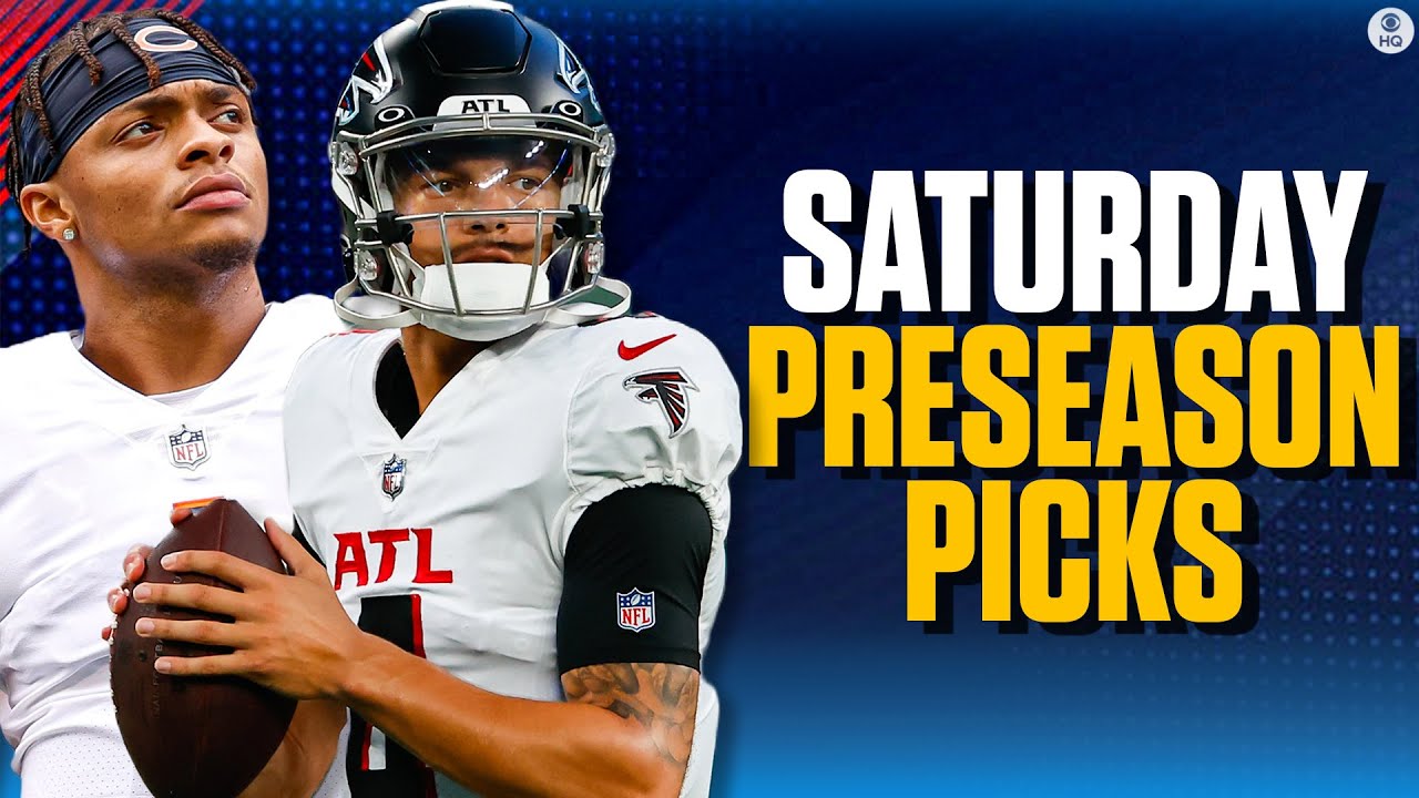 NFL Preseason Week 3 Wagers: Saturday Slate | CBS Sports HQ - YouTube