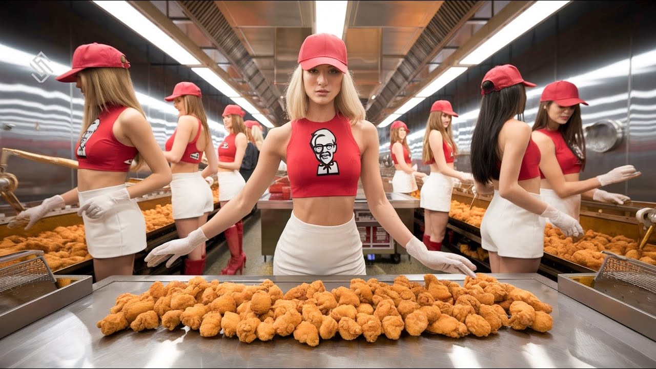 How Crispy KFC Chicken Is Made? Factory Process - YouTube
