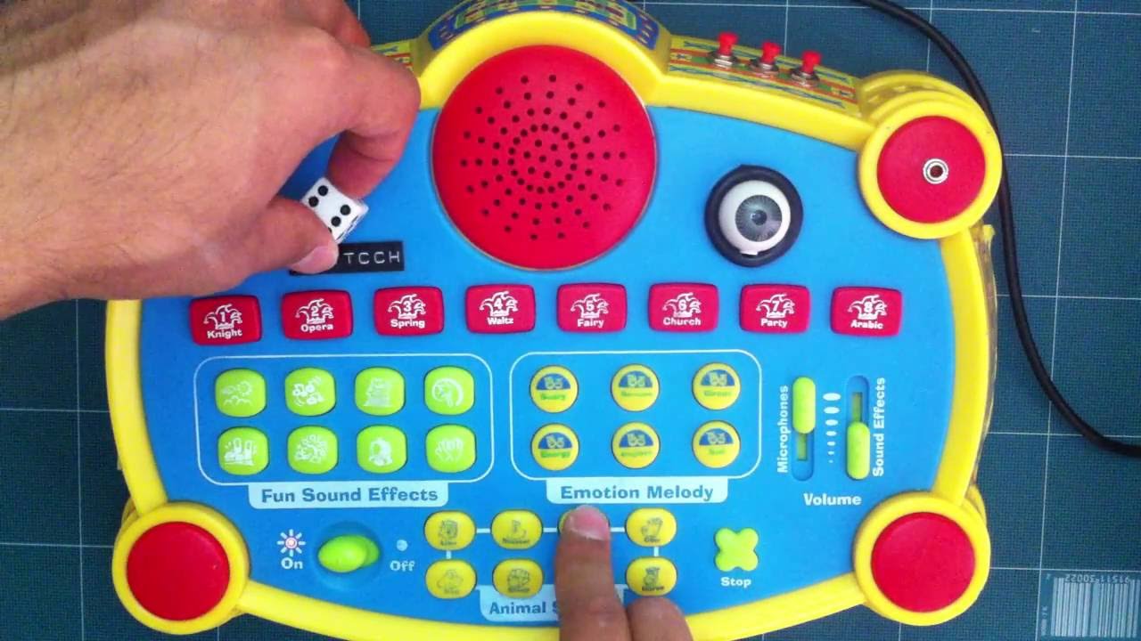 TOYS NOISE: Sound Effects Machine[ circuit bent ] - YouTube