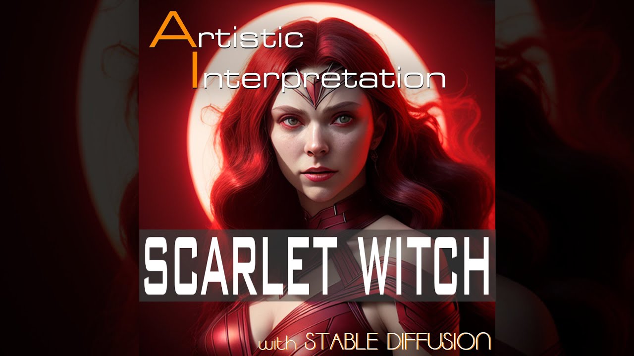 Scarlet Witch w/ Stable Diffusion - YouTube