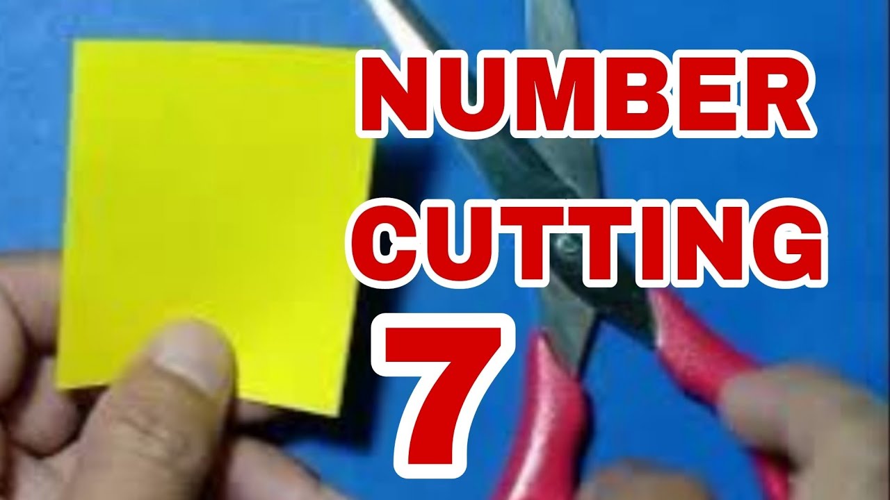 number cutting tutorial #7 - YouTube