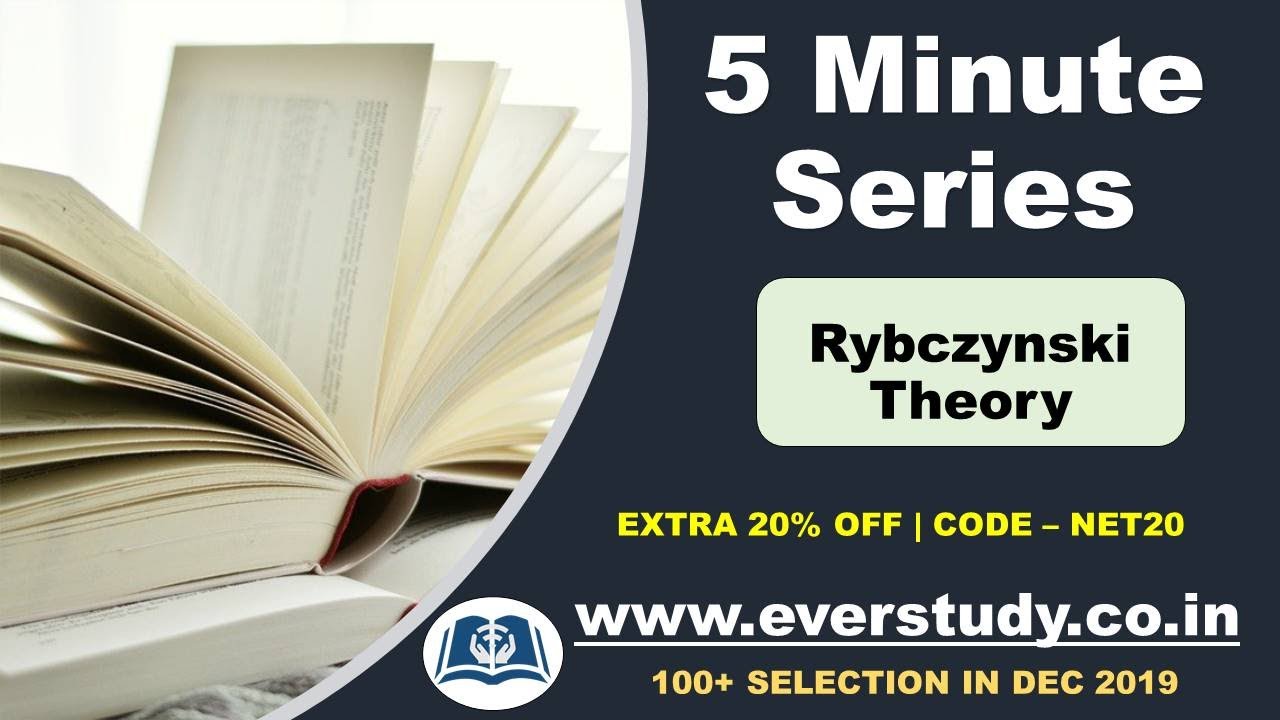 Rybczynski Theory | 5 Minutes Series | UGC NET Commerce | UGC NET ...