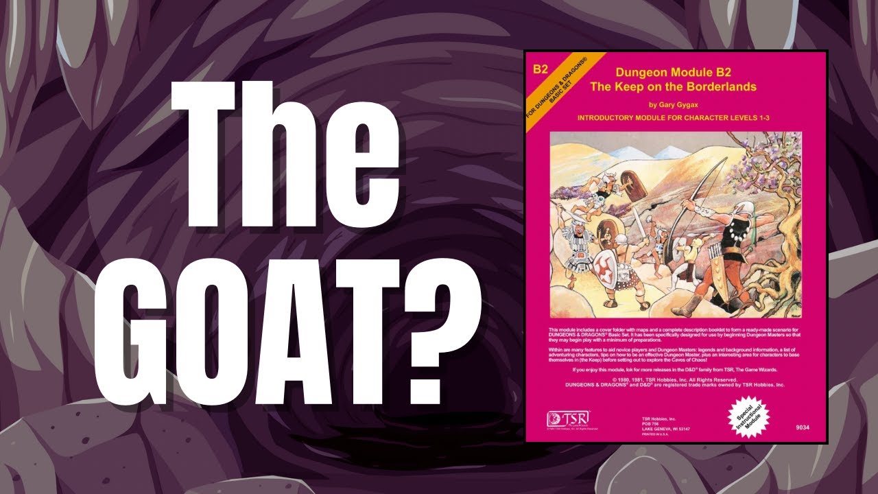 Why Keep On The Borderlands is the Ultimate DnD Starter Adventure (Map ...