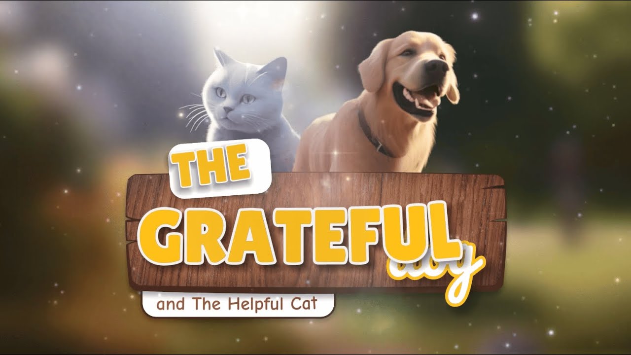 The Grateful Dog And The Helpful Cat - YouTube