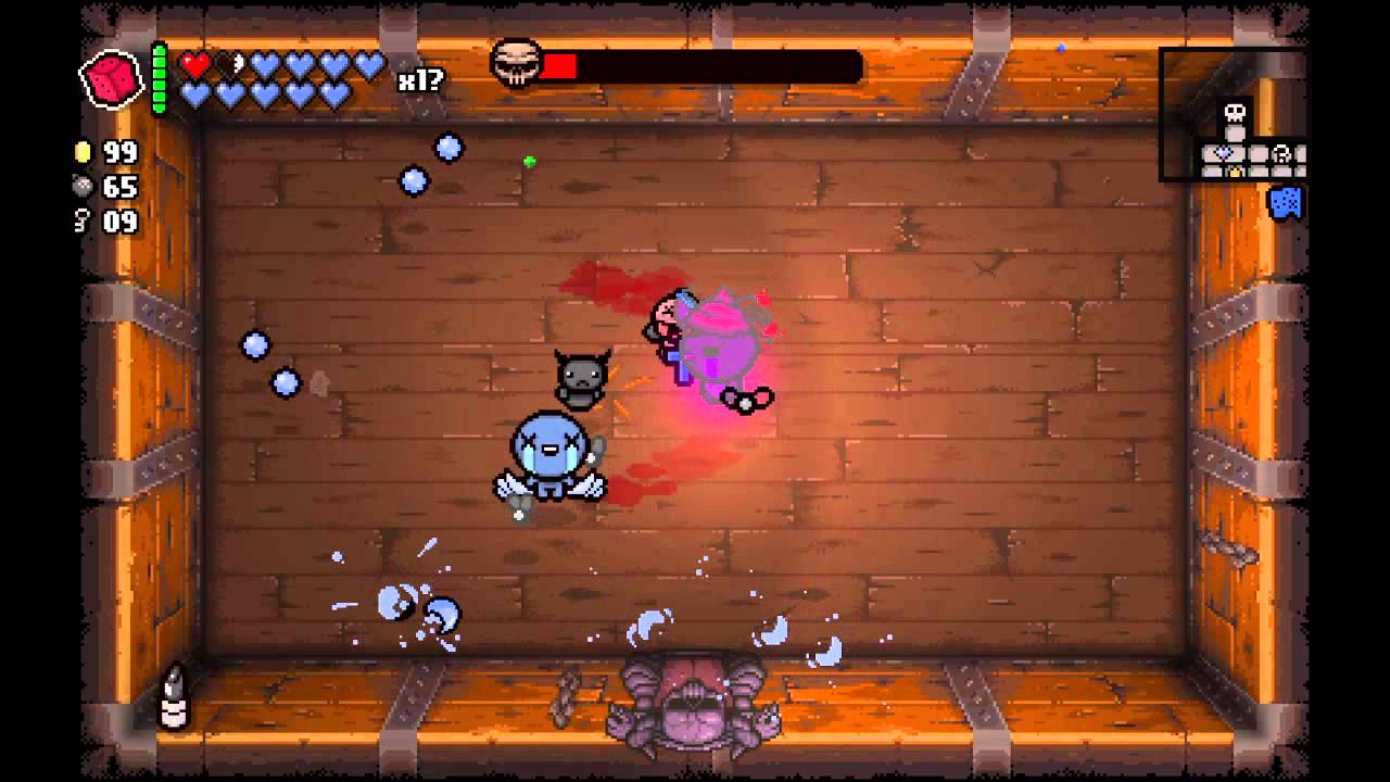 Tail end of a Guppy run in The Binding of Isaac: Rebirth - YouTube