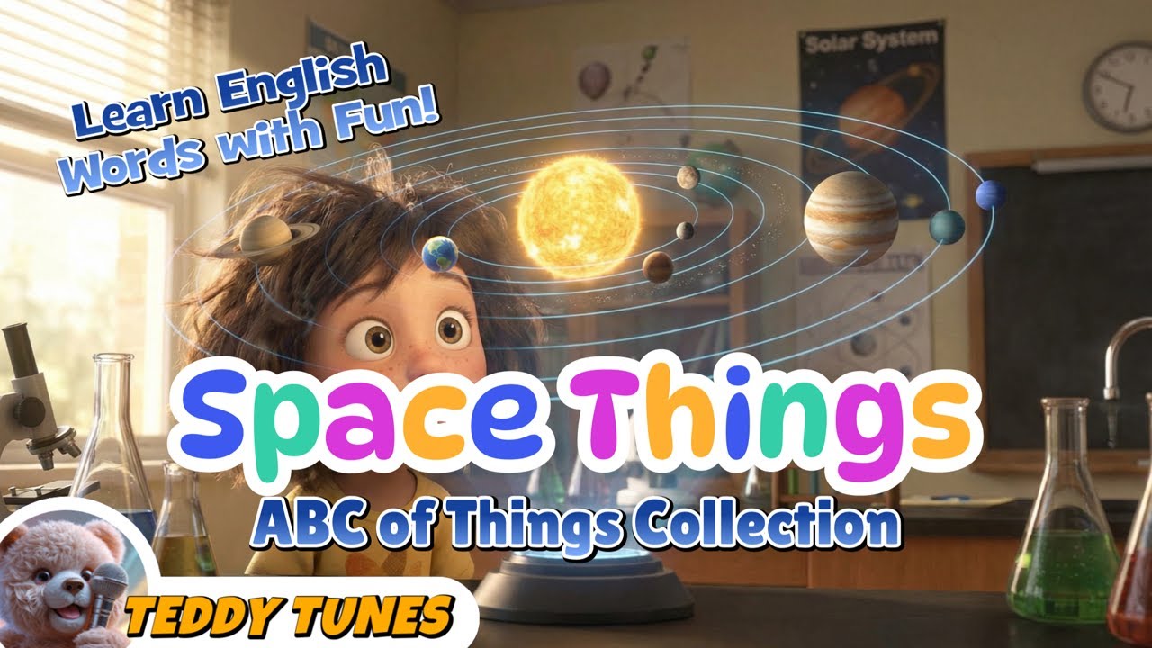 Space Things - The ABC of Things Collection | Learn English Words with ...