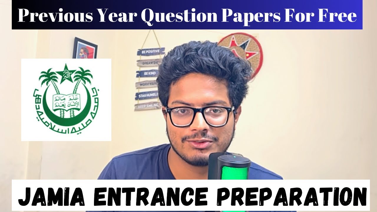 Jamia Previous Year Question Papers [FREE] | Jamia Millia Islamia ...