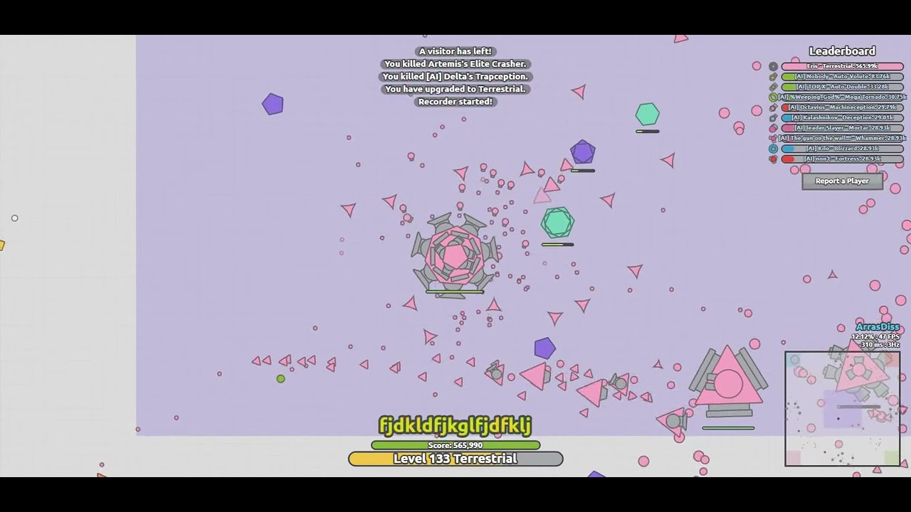 eris the terrestial vs. 5 elite crashers - YouTube