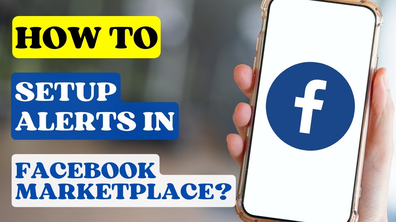 How to Setup Alerts in Facebook Marketplace? - YouTube