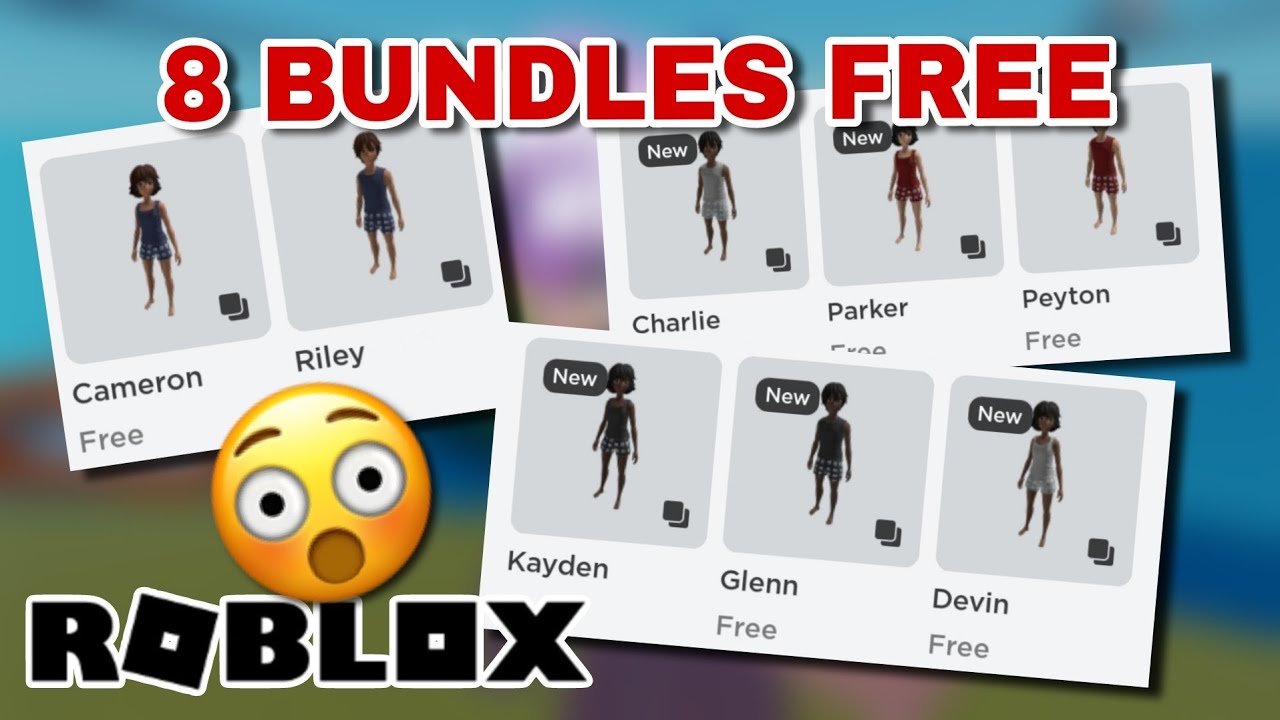 Lấy 8 Bundles Rthro MIỄN PHÍ | ROBLOX - YouTube